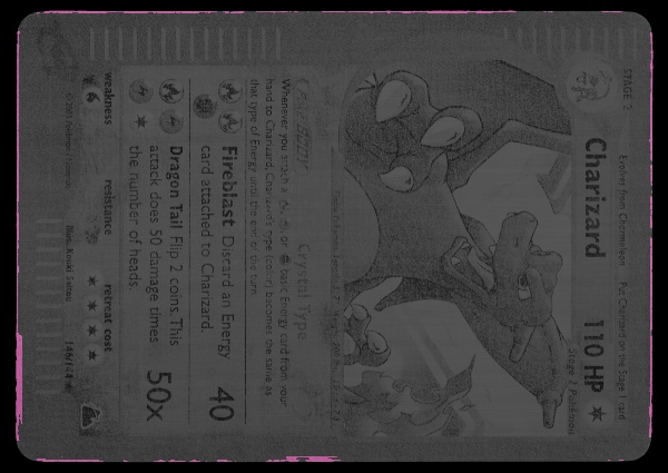 2003 Pokemon e-Card Series Skyridge 146 Holo Charizard