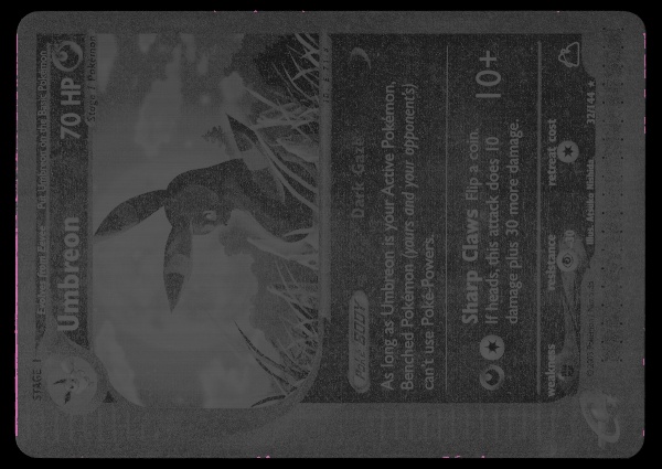 2003 Pokemon e-Card Series Skyridge 32 Umbreon