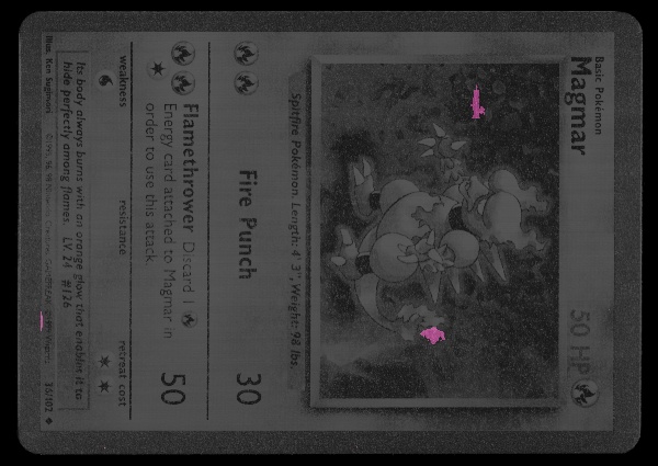 1999 Pokemon Base Set Series Base Set 36 Magmar