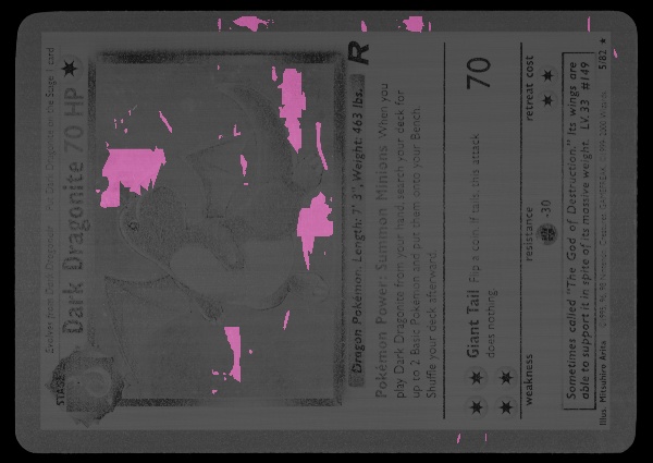 2000 Pokemon Base Set Series Team Rocket 5 Holo Dark Dragoni...